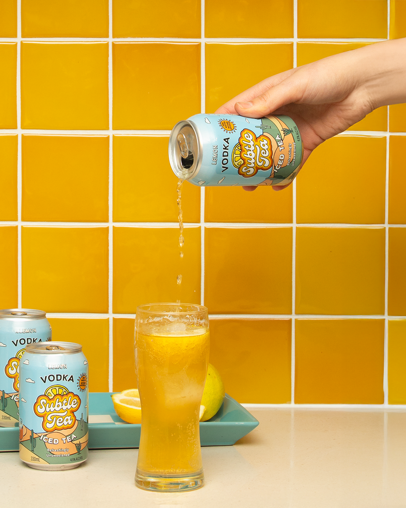 Subtle Tea - Vodka Iced Tea. – Subtle Tea.