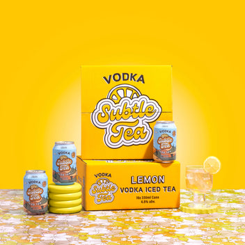 Subtle Tea - Vodka Iced Tea. – Subtle Tea.